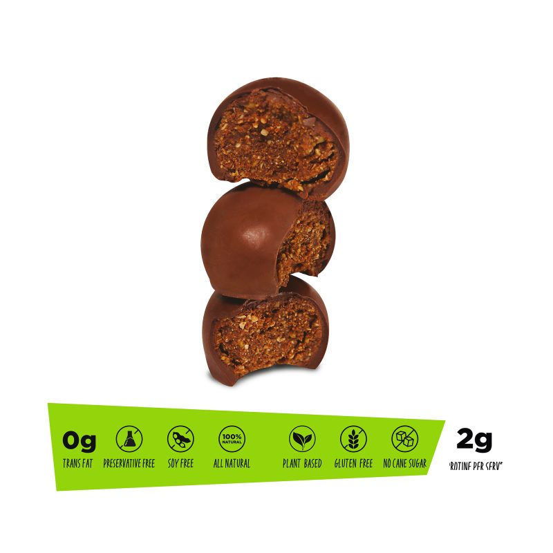 Energy Balls Double Chocolate 60g x 10 boxes – Dispenser – Freakin Healthy