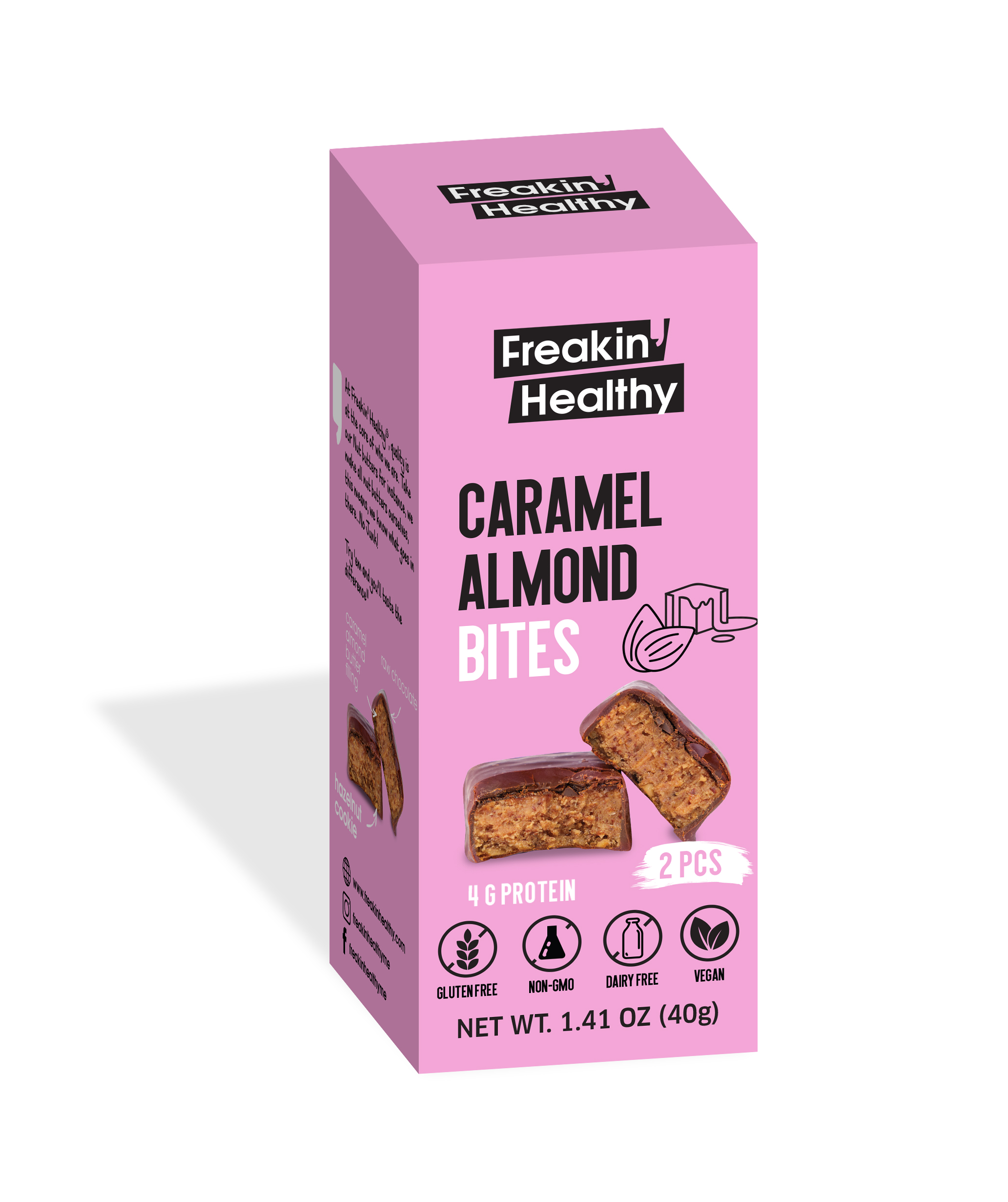 Healthy Food – Nut Butter Bites Caramel Almond Butter 40g x 10 boxes ...
